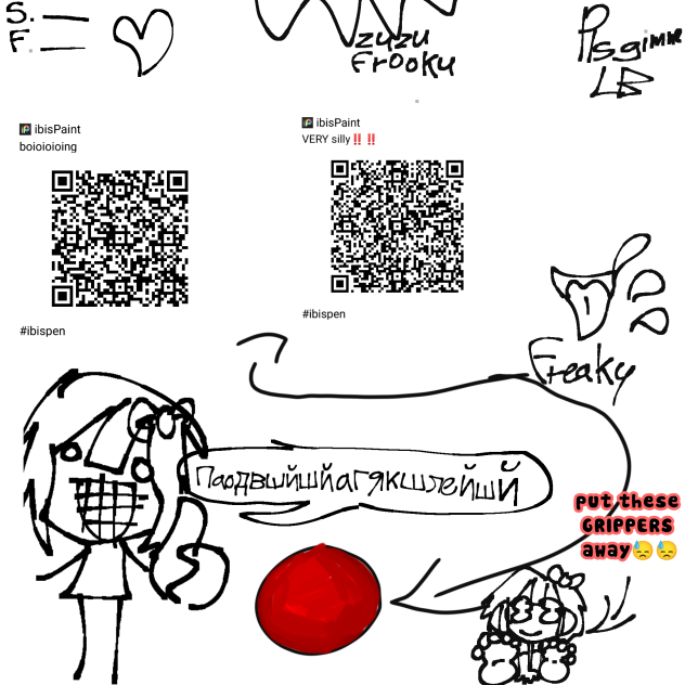 extremely silly brushes - ibisPaint