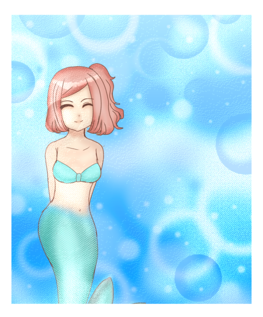 Mermaid buble - ibisPaint