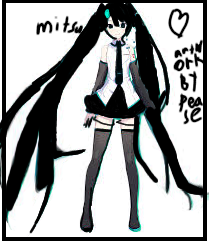 hatsune mikus sister mitsu - ibisPaint
