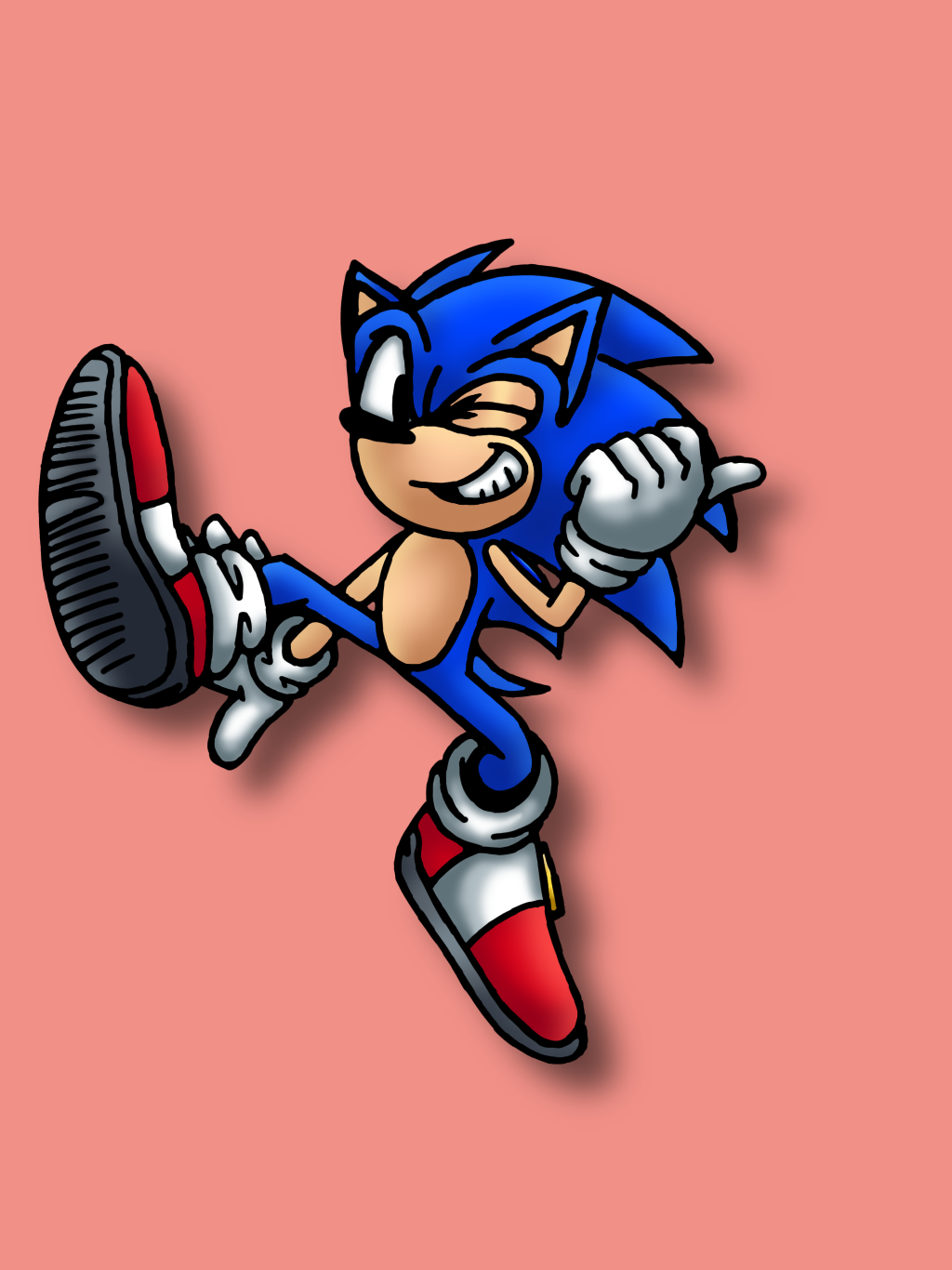 IDW Sonic #50 redraw - ibisPaint