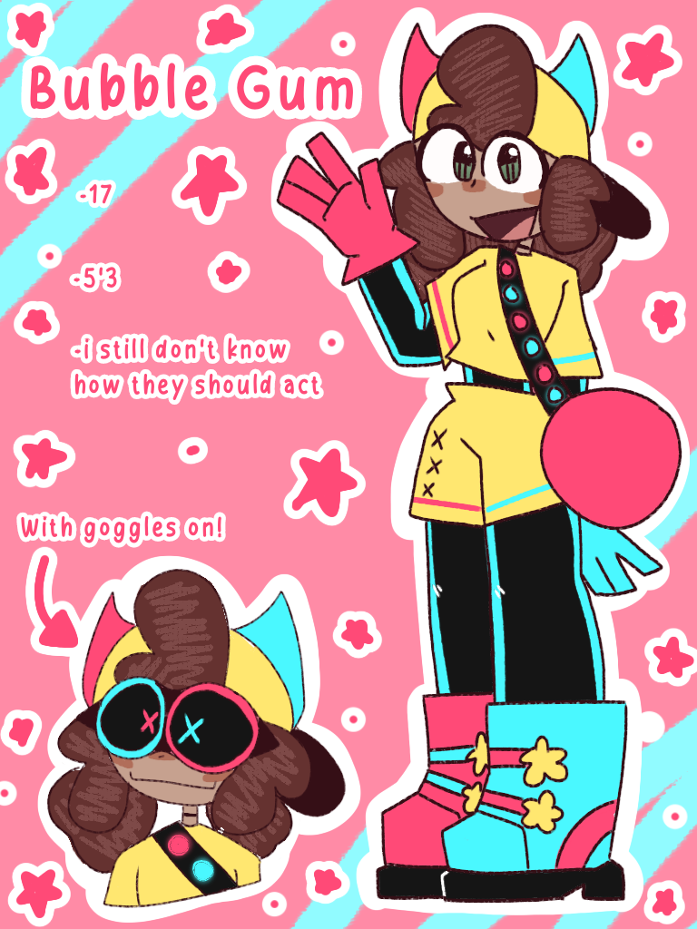Bubble Gum reference thingy - ibisPaint
