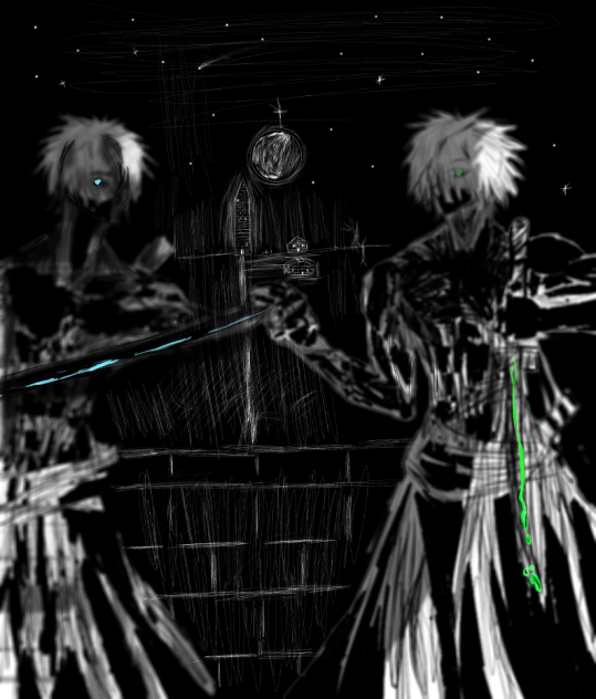 Blue and Green reaper - ibisPaint