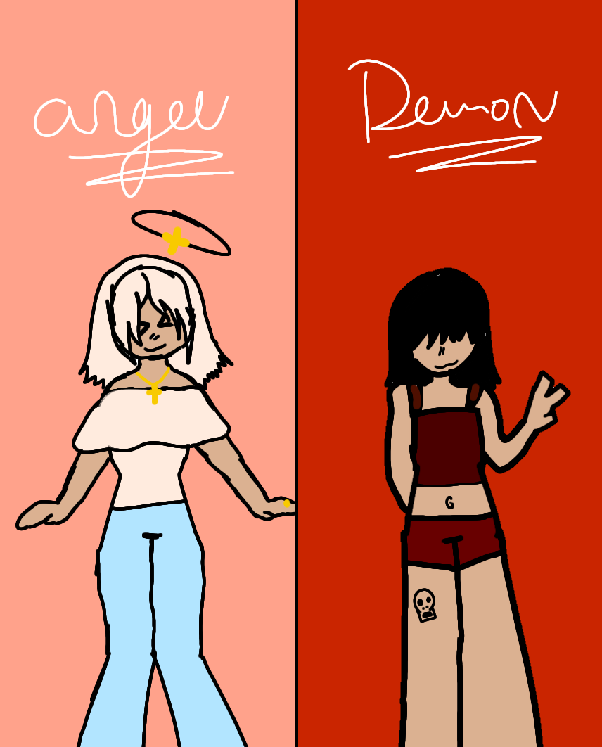 angelica and lemon - ibisPaint
