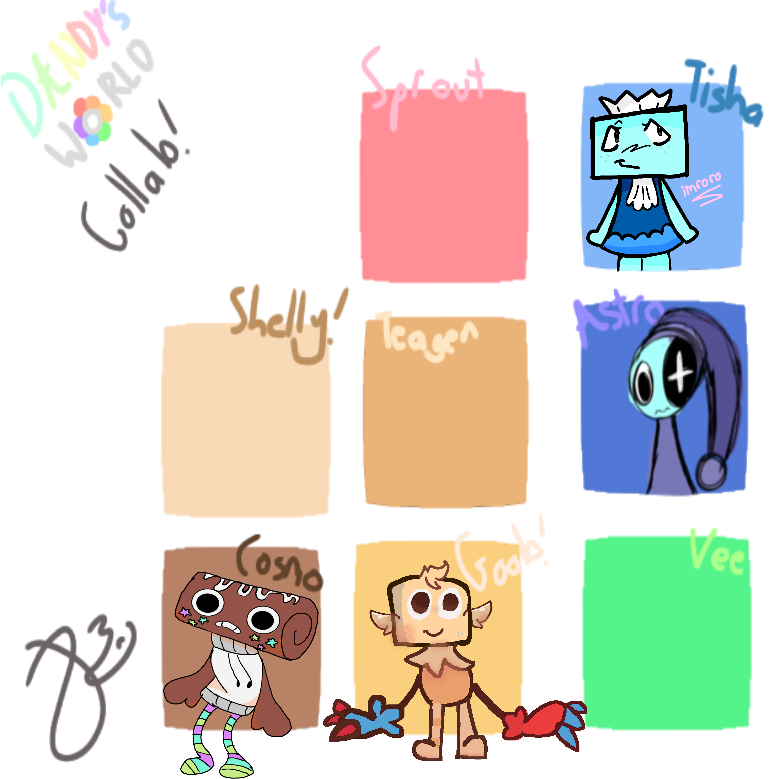 dandys world collab! - ibisPaint