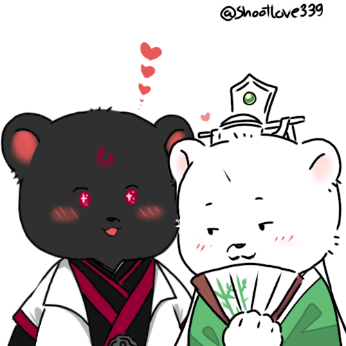 🎋SQQ💕LBH🐶 x 🐻BEAR🐻 - ibisPaint