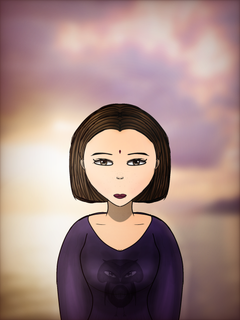 The raven girl - ibisPaint