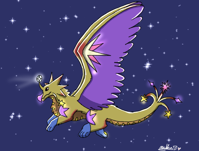 Star Dragon!! - ibisPaint