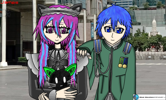 Maid and Gentlemen Sergeant Outdoor - ibisPaint