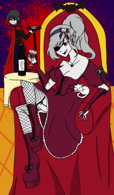 Lovely Vampire - ibisPaint