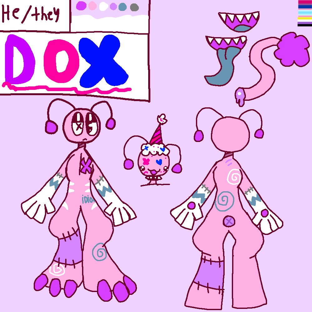 My sona ref sheet - ibisPaint