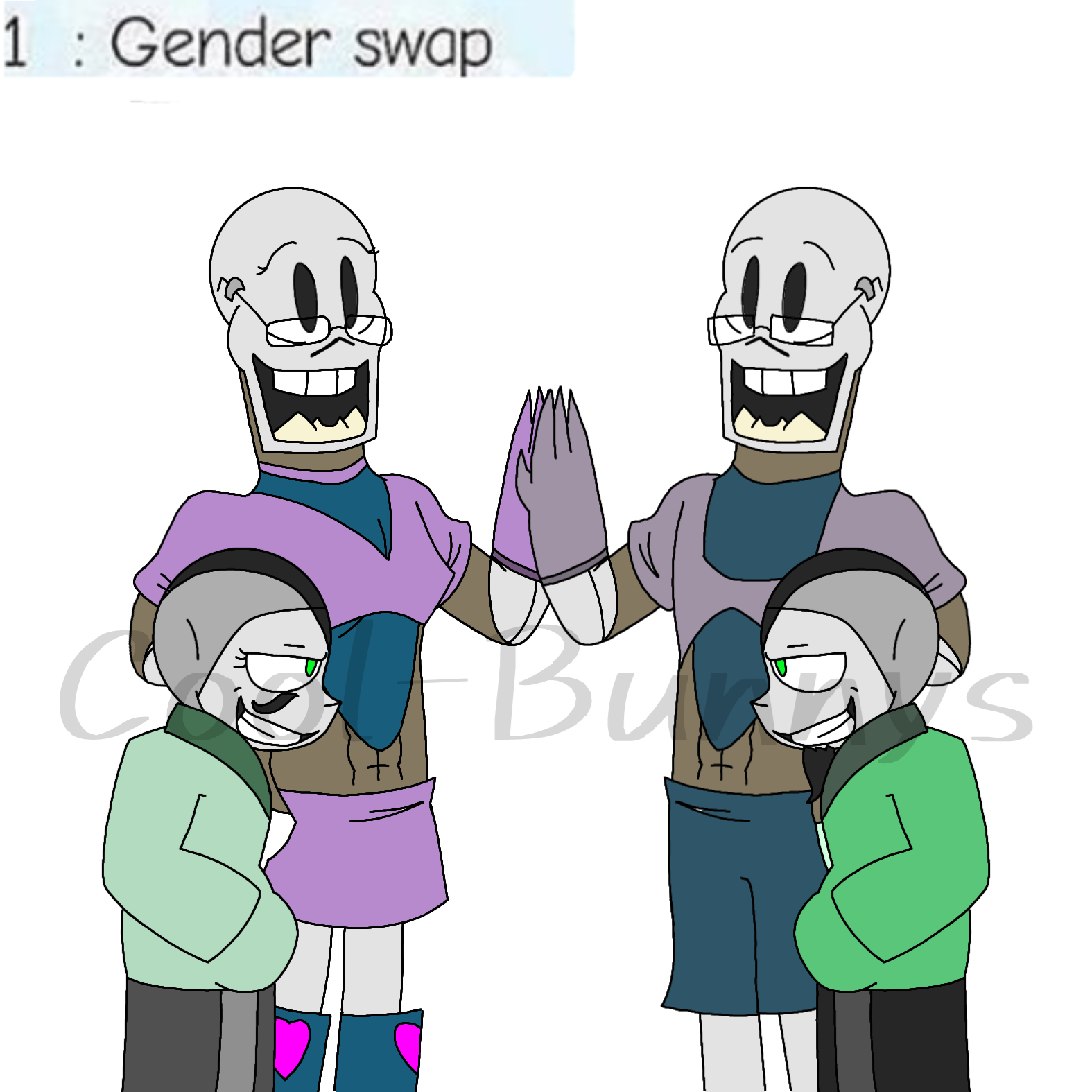 #1 Gender swap - ibisPaint