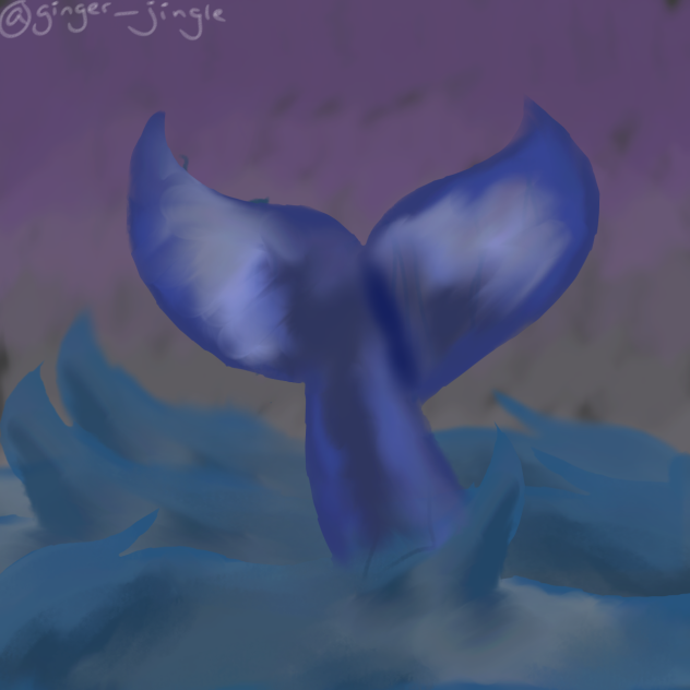 whale tail - ibisPaint