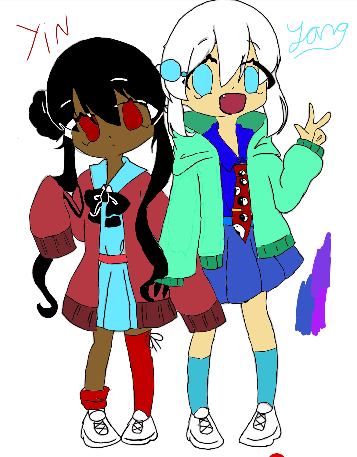 Yin-yang from inanimate insanity - ibisPaint