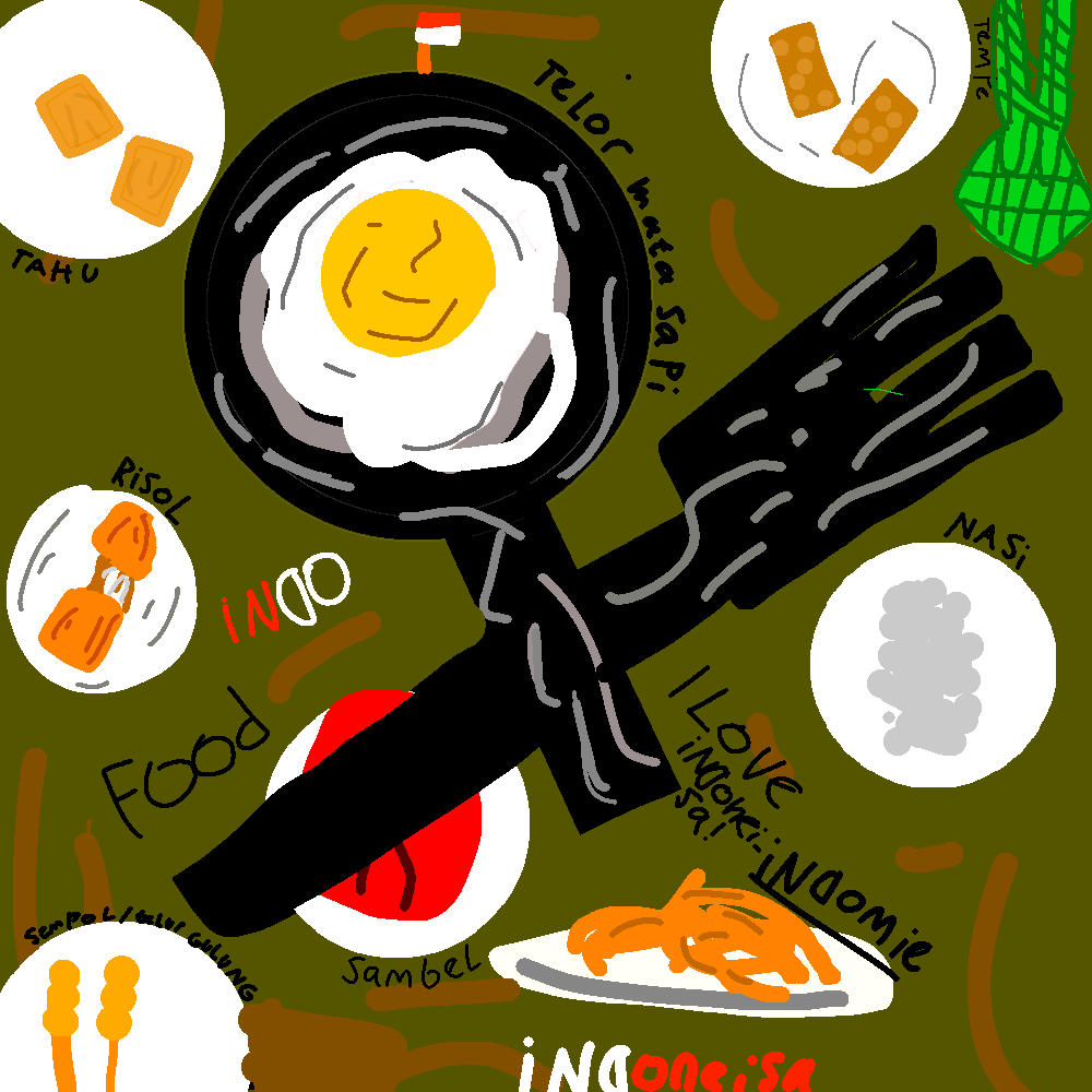 food Indonesia - ibisPaint