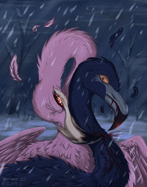 Flamingo - ibisPaint