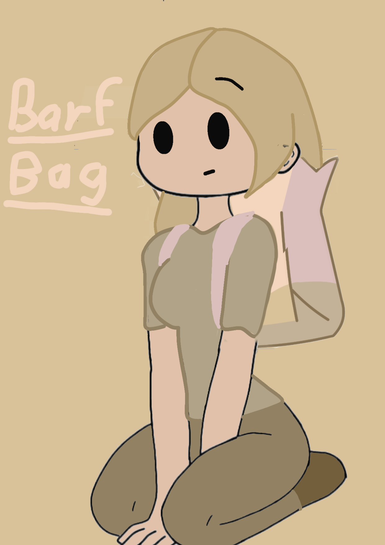 👜🤢 Bfdi Barf bag as human 🤢👜 - ibisPaint