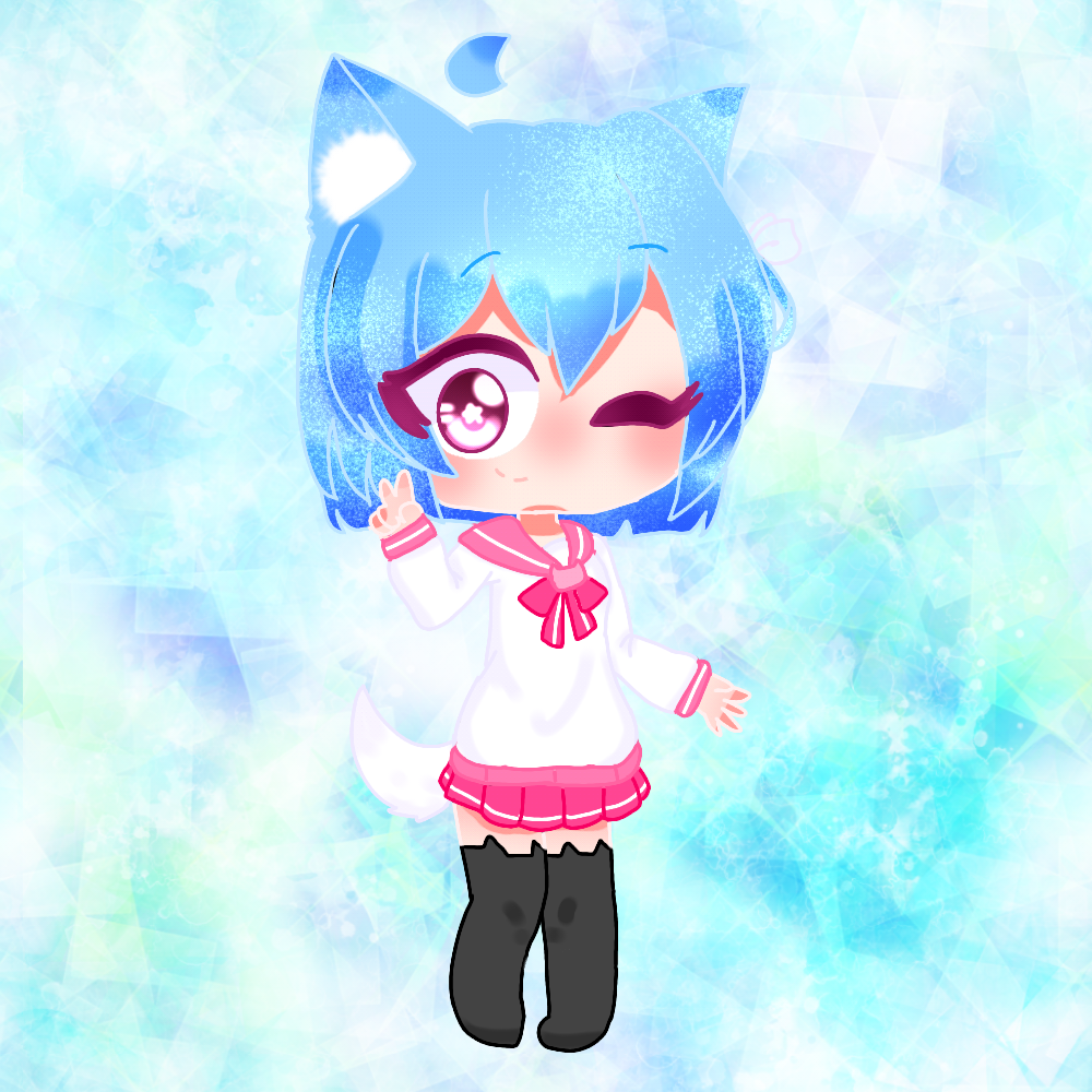 Try out gacha life style Art - ibisPaint