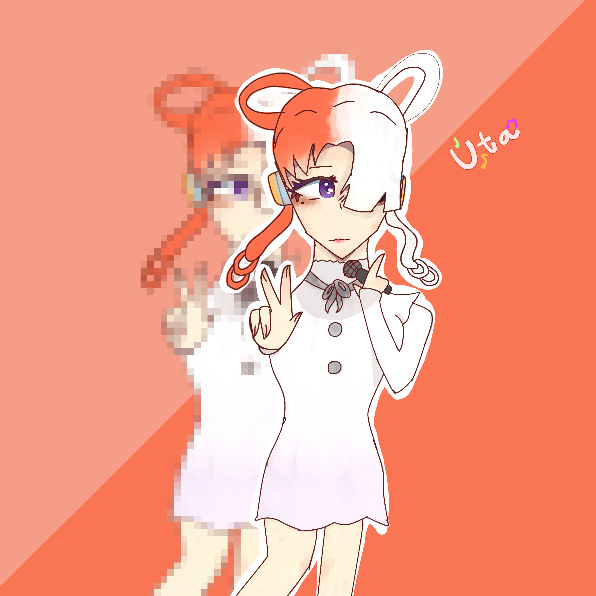 Uta!♥️🤍 - ibisPaint