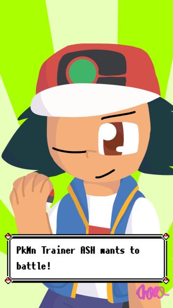 Trainer Ash - ibisPaint