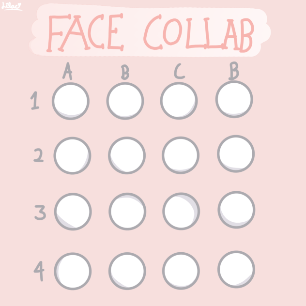 𝙵𝙰𝙲𝙴 𝙲𝙾𝙻𝙻𝙰𝙱 - ibisPaint