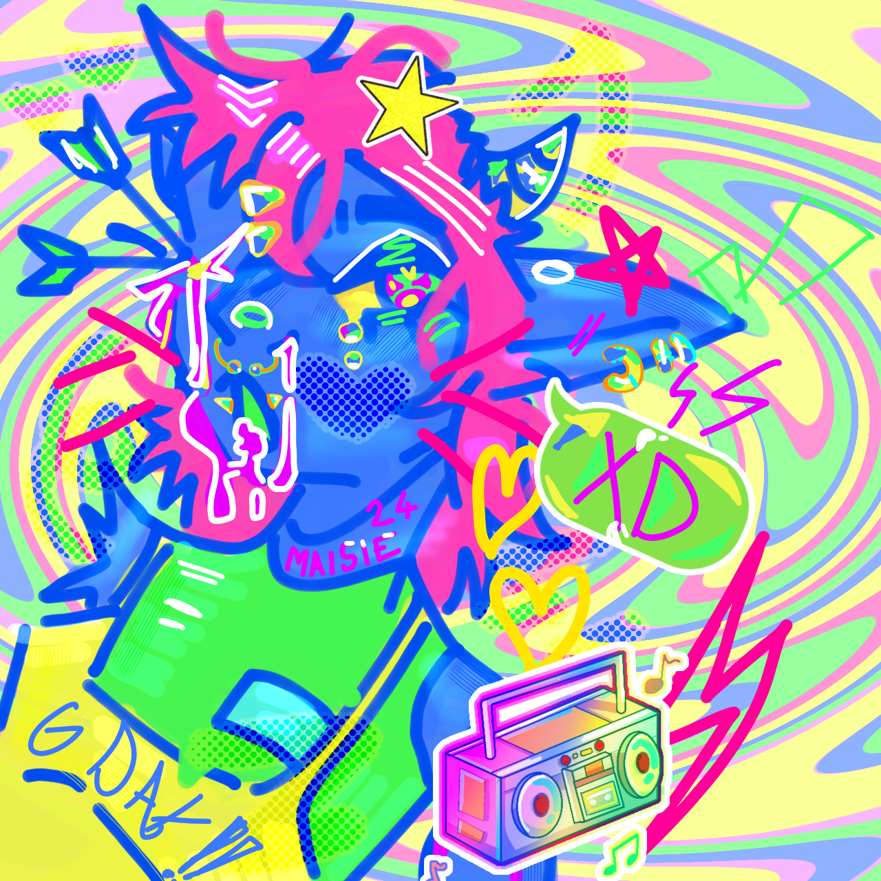 Silli doodle - ibisPaint