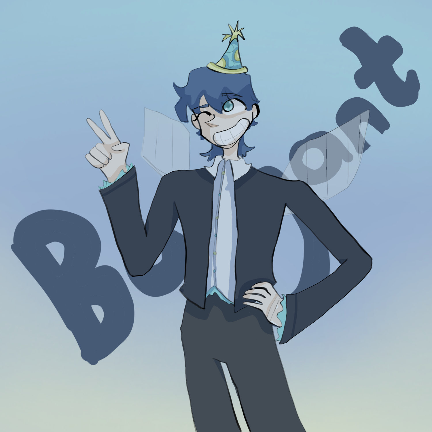 Buoyant bee - ibisPaint