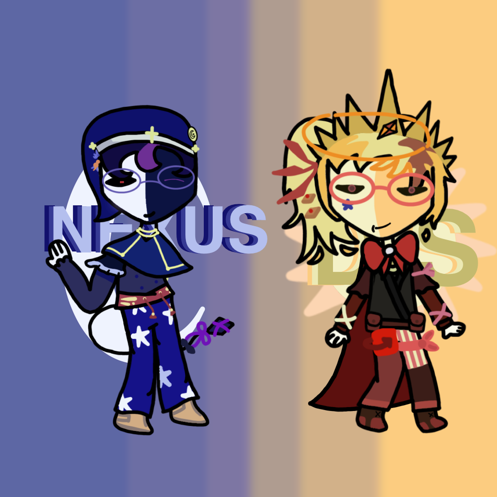 nexus and dark sun fanart - ibisPaint