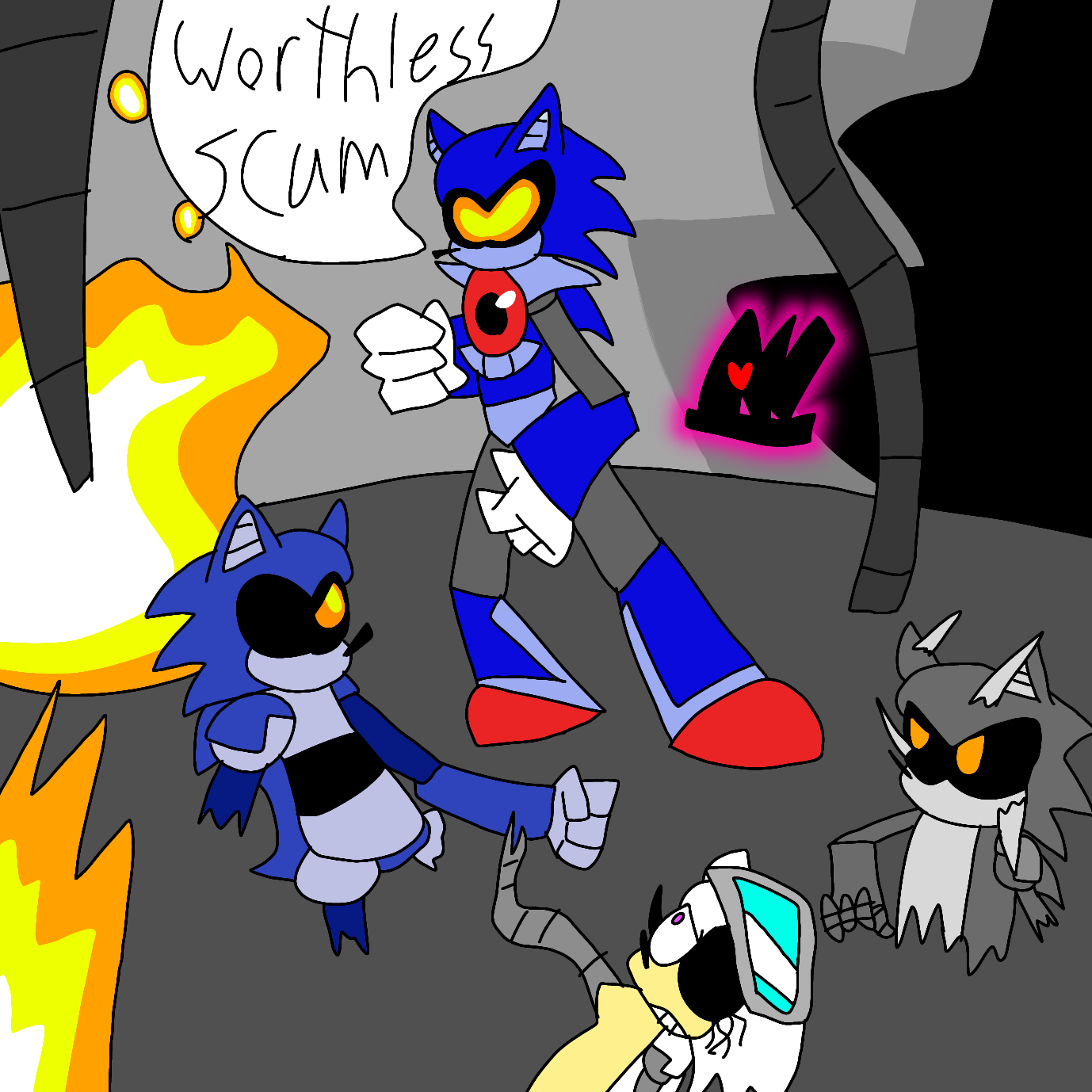 Metallix from Super Mario Bros Z - ibisPaint