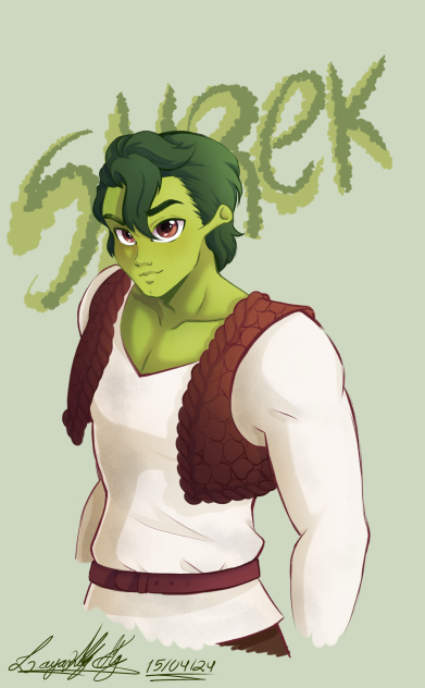 shrek my stile - ibisPaint