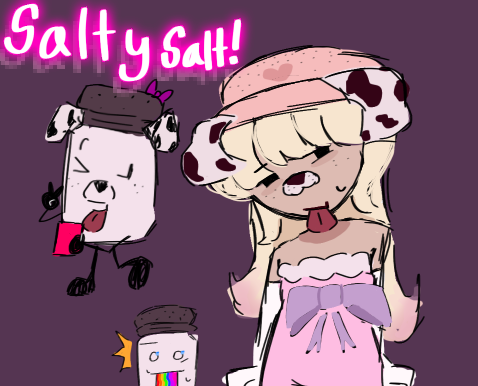 Salt from inanimate insanity!! - ibisPaint