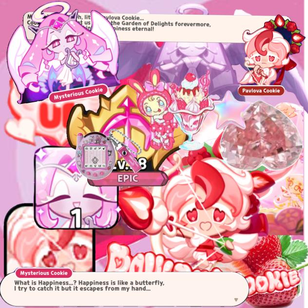 Pavlova Cookie and ESC wallpaper - ibisPaint