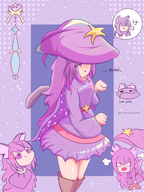 Cat wizard - ibisPaint