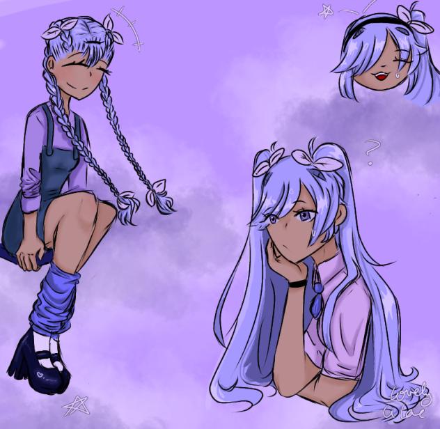 lovely lilac, my oc!! - ibisPaint