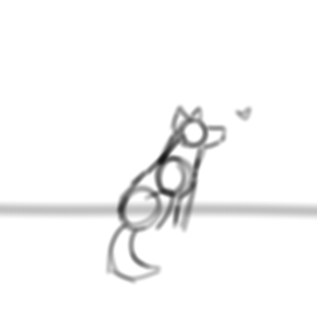 run cycle line art - ibisPaint