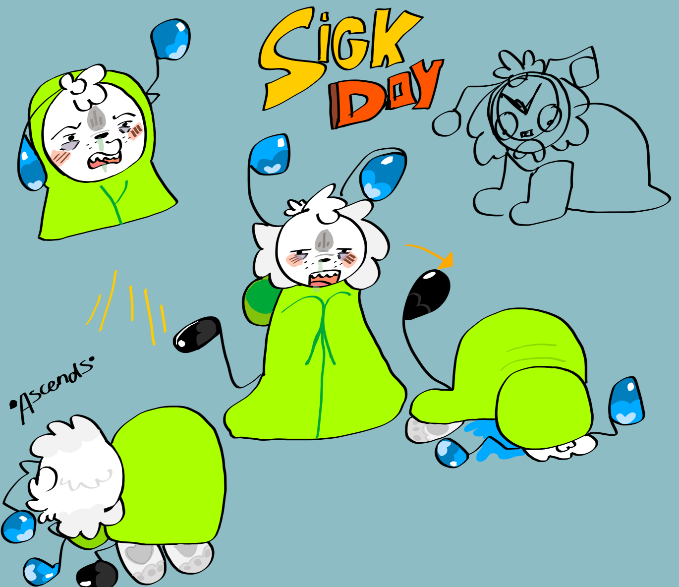 Sick Day ay - ibisPaint