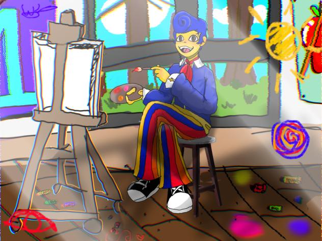 Wally darling craft hour - ibisPaint