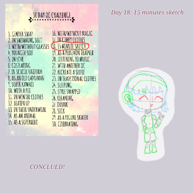 30 days drawing challenge (day 18) - ibisPaint