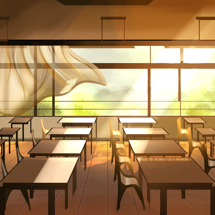 sunny classroom - ibisPaint