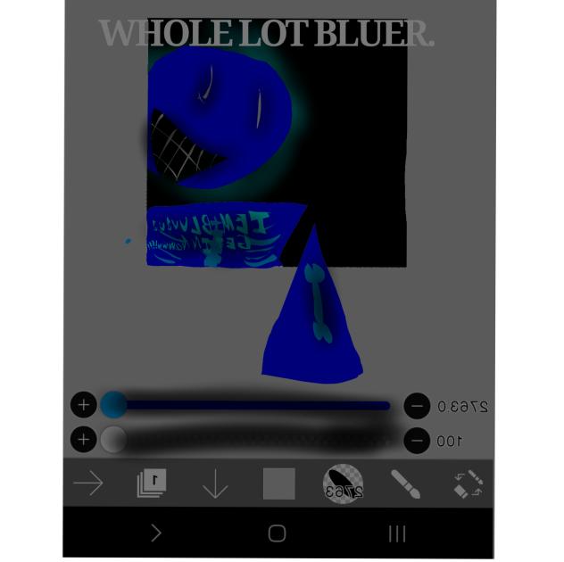 IM BACK!!!!! Bluudud lasso art 💙💙 - ibisPaint