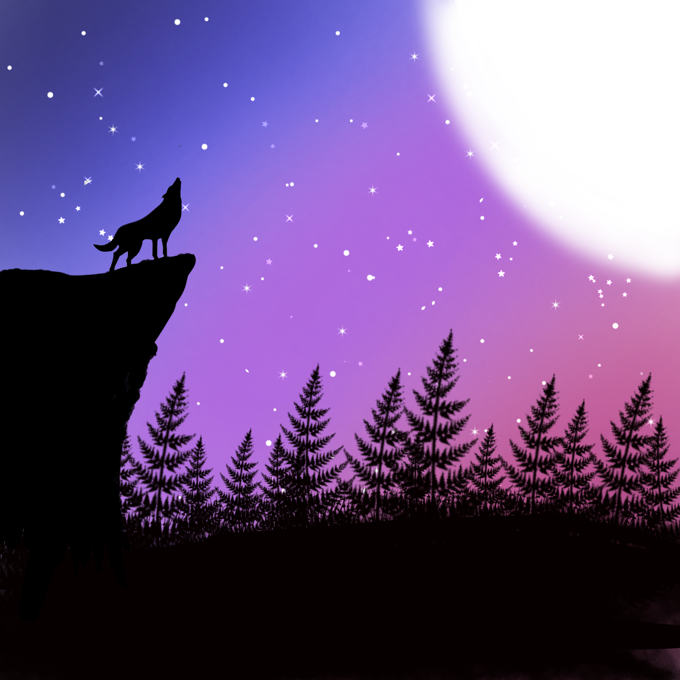 paisaje explendido - ibisPaint