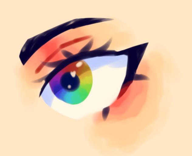 random eye with nice colour - ibisPaint