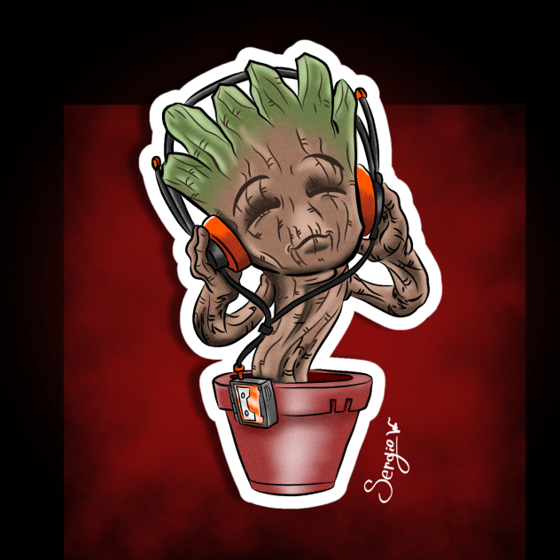 baby groot - ibisPaint