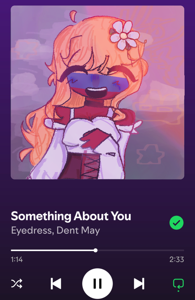 Using songs from my spotify pt1 - ibisPaint