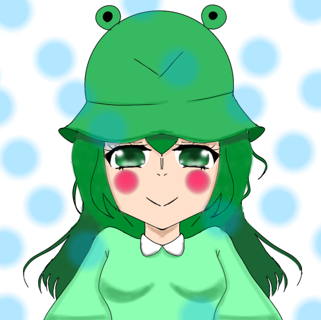 Frog girl - ibisPaint
