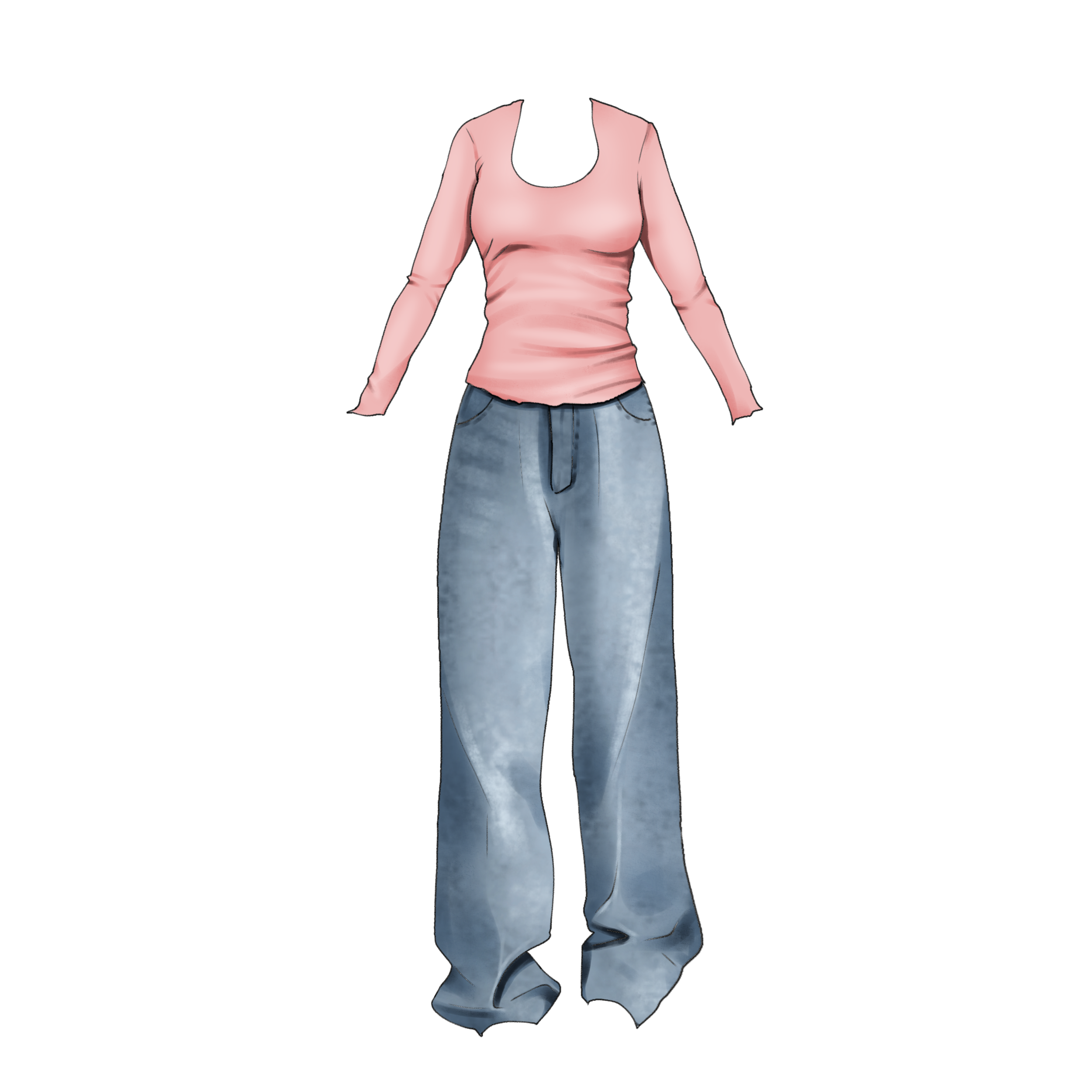 Y2K Outfit - ibisPaint