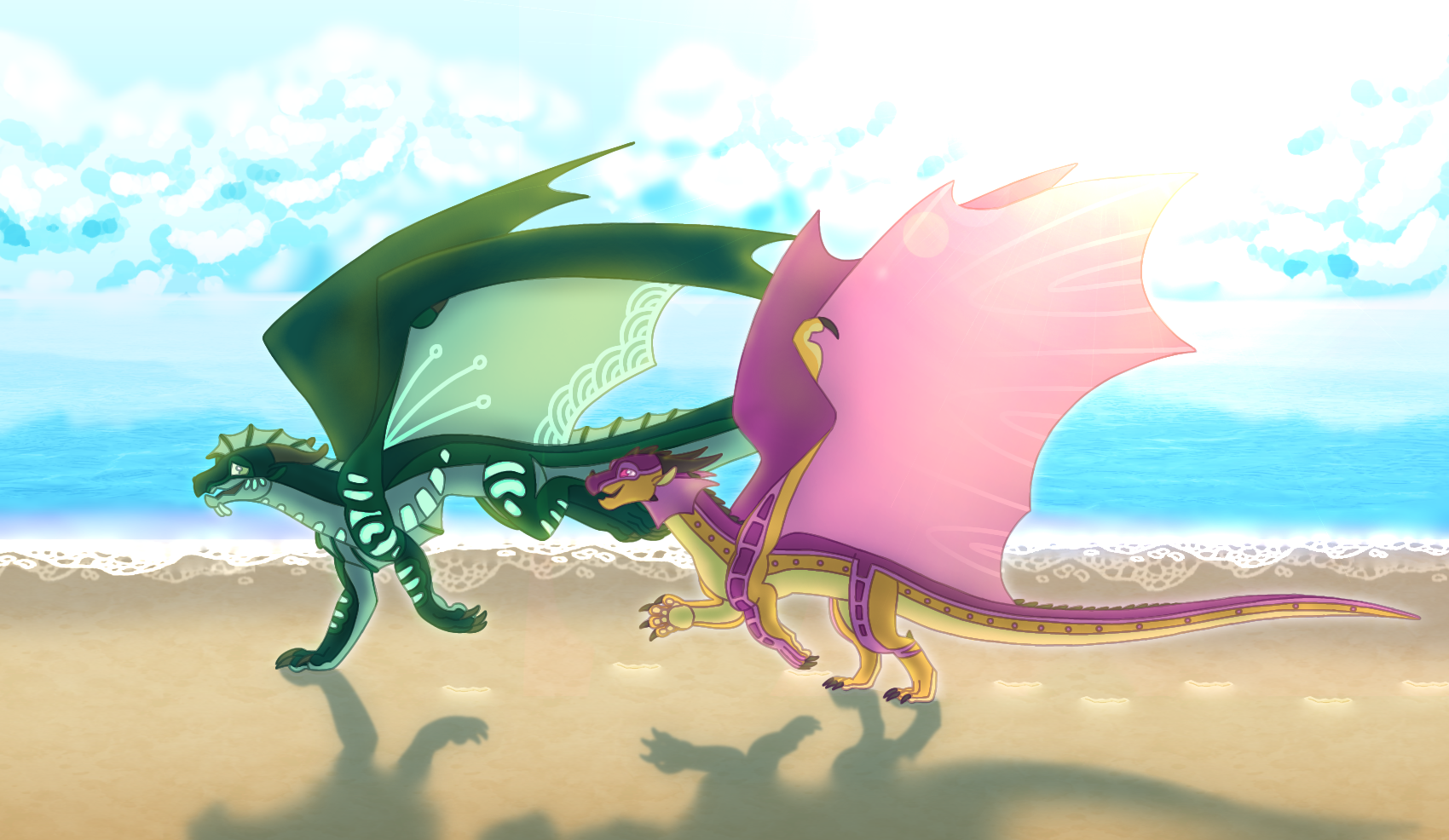 🌊Turtle and Kinkajou☀ - ibisPaint