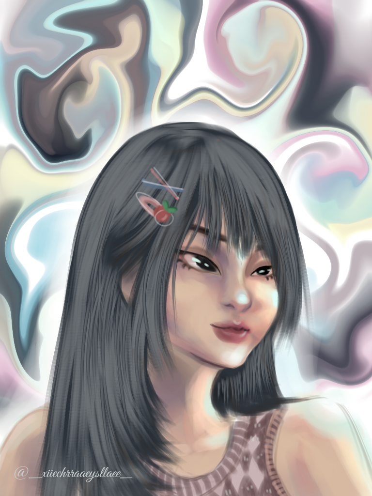 cute girl - ibisPaint