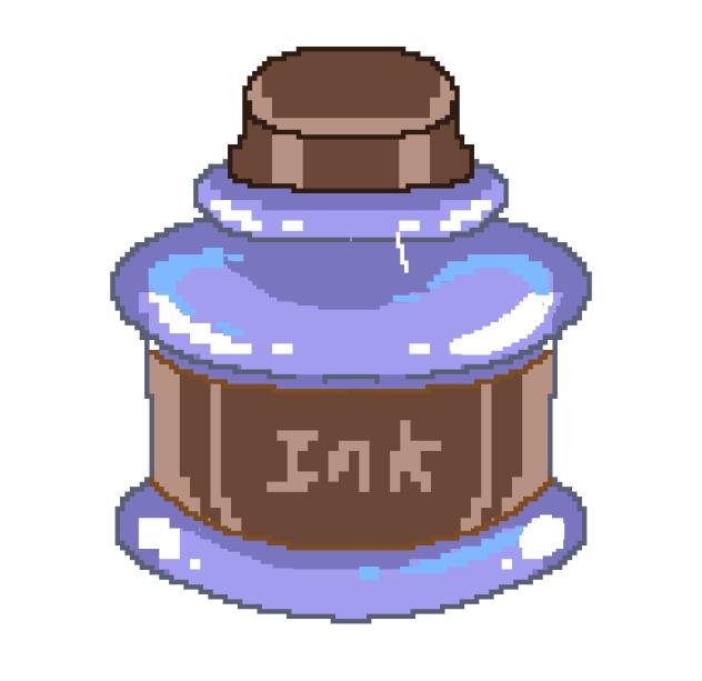 Ink bottol pixel 2 - ibisPaint