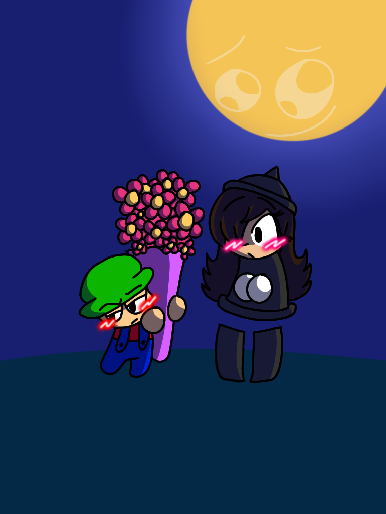 Bambi fnf x Emma fnf - ibisPaint