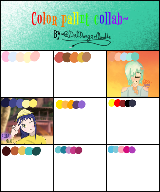 Color pallet collab - ibisPaint